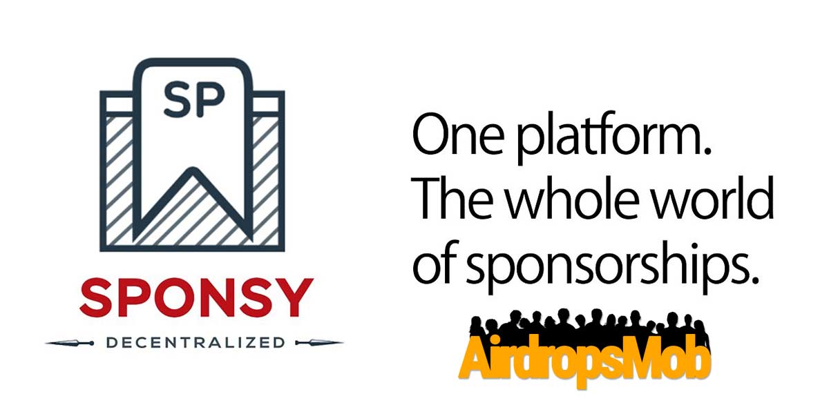 Sponsy (SPONS) Airdrop Earn free spons crypto tokens