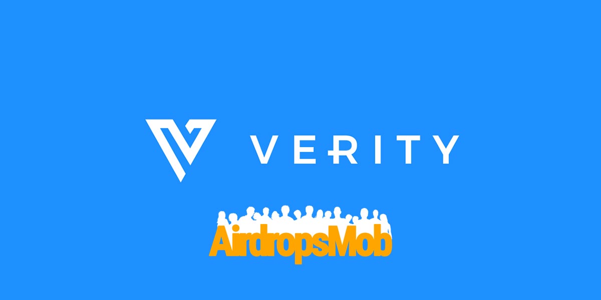Verity (VTY) Airdrop Earn free vty crypto tokens